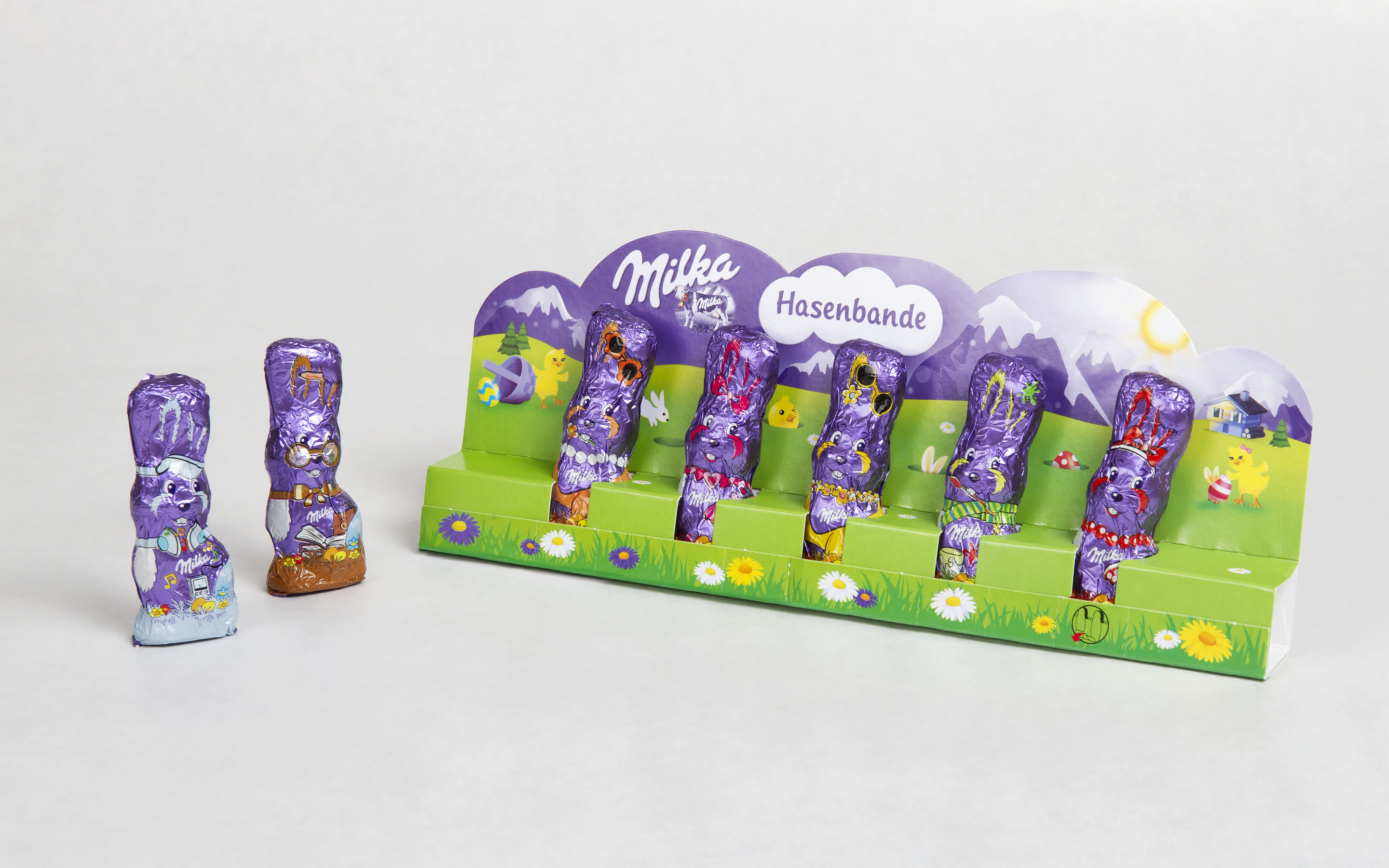 Milka. Illustrations for wrapping chocolates · Conrad Rius Design