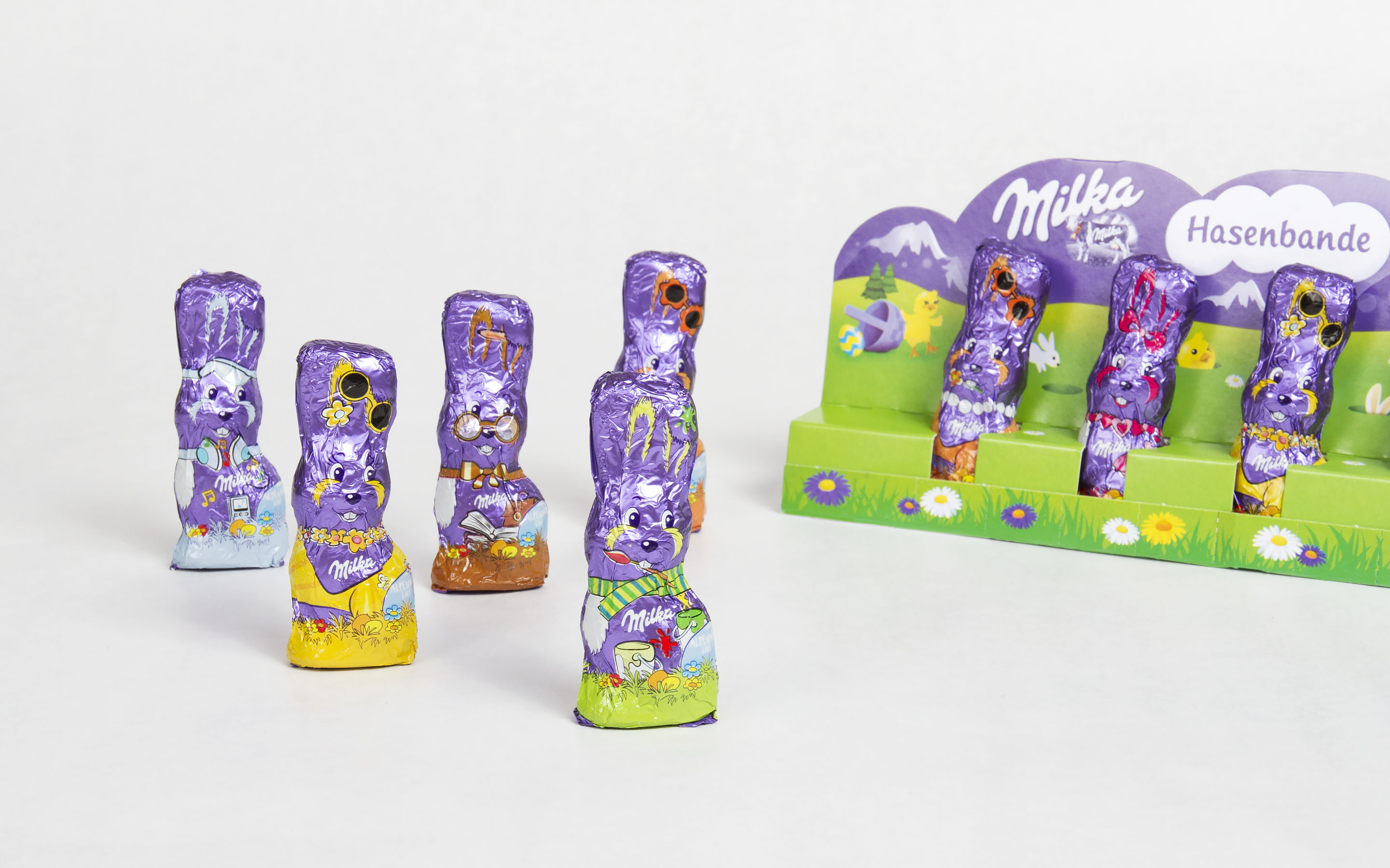 Milka. Illustrations for wrapping chocolates · Conrad Rius Design